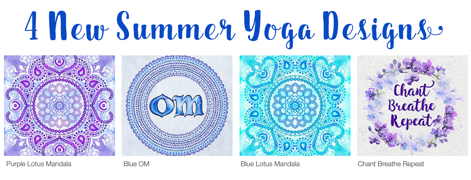 Four New Light & Bright Designs Inspired by My Bhakti Yoga Practice